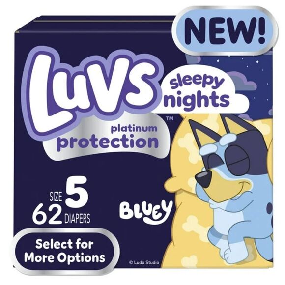 Luvs | Bath, Skin & Hair | Luvs Diapers Platinum Protection Sleepy ...